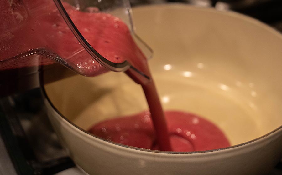 Chops with Cherry Mustard – the chef mimi blog