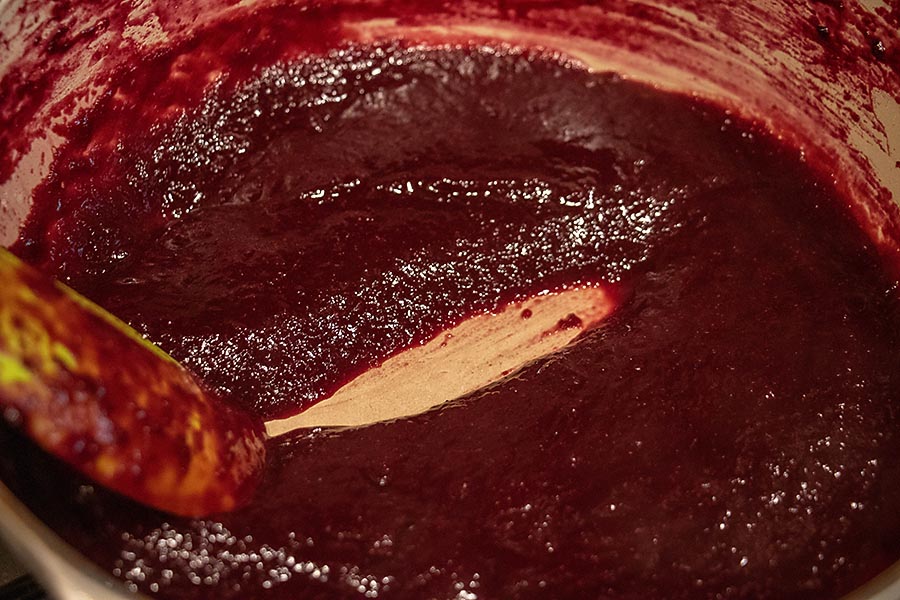 Chops with Cherry Mustard – the chef mimi blog