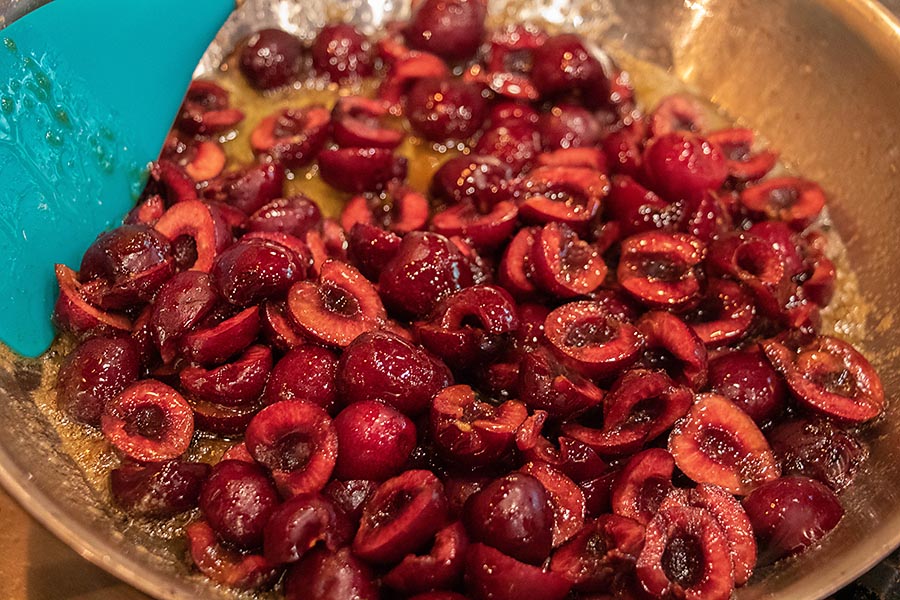 Cherries Foster – the chef mimi blog