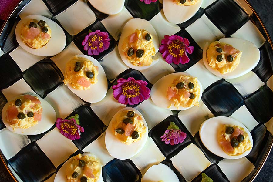 Fancy Deviled Eggs – the chef mimi blog