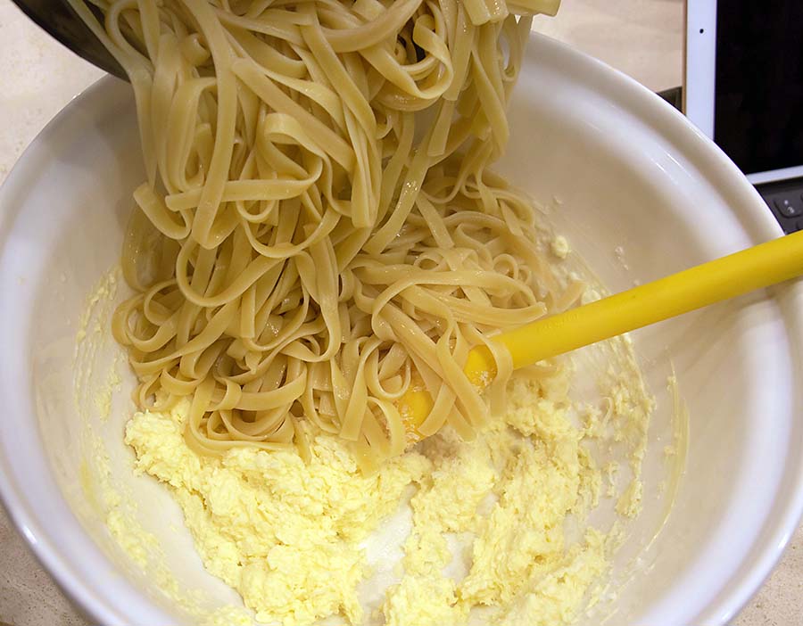 Fettuccine al Burro – the chef mimi blog