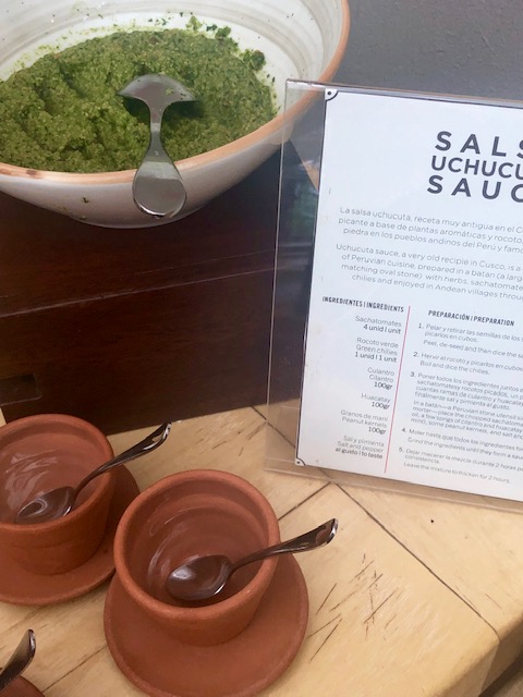Uchucuta Sauce – the chef mimi blog