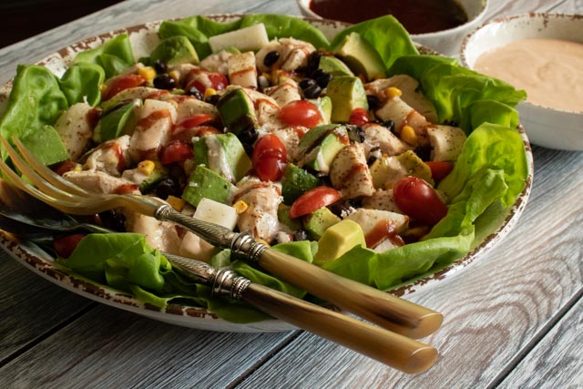 BBQ and Blue Chicken Salad – the chef mimi blog