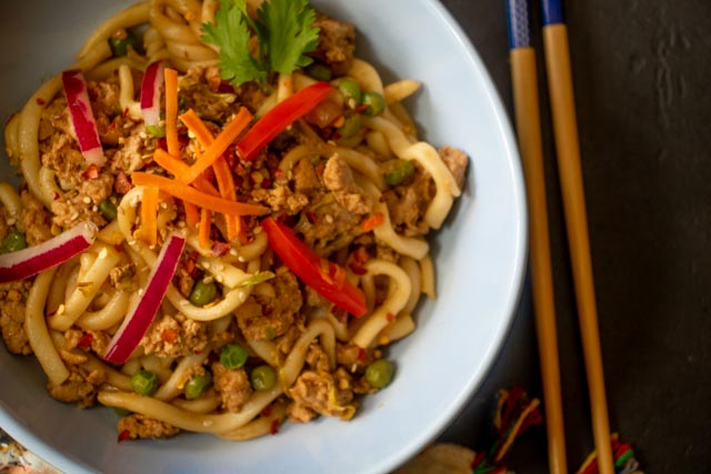 Asian Pork and Udon – the chef mimi blog